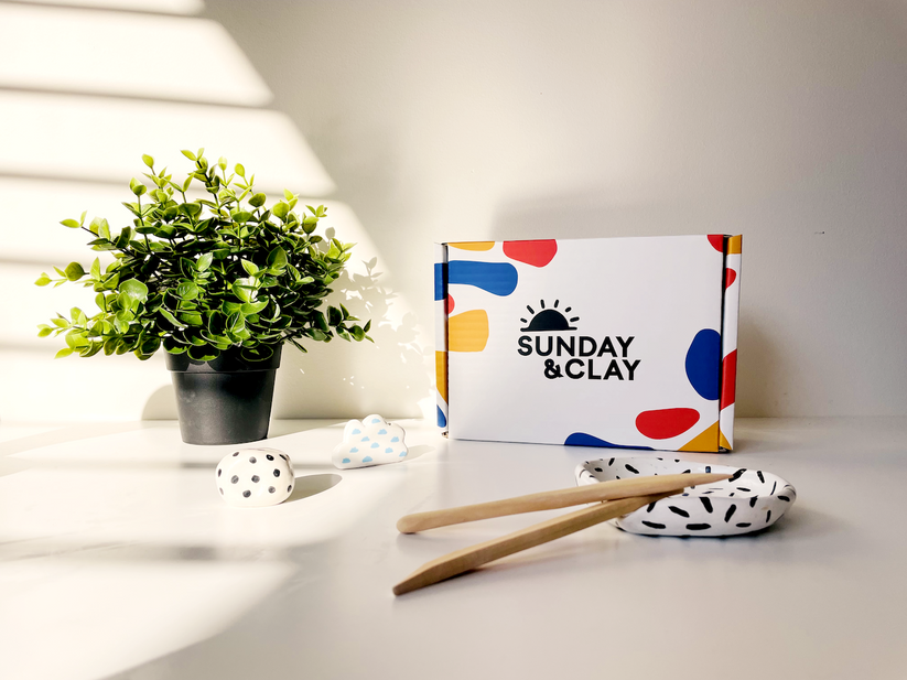 The Mini DIY Clay Kit · Clay Making Kit – Sunday&Clay